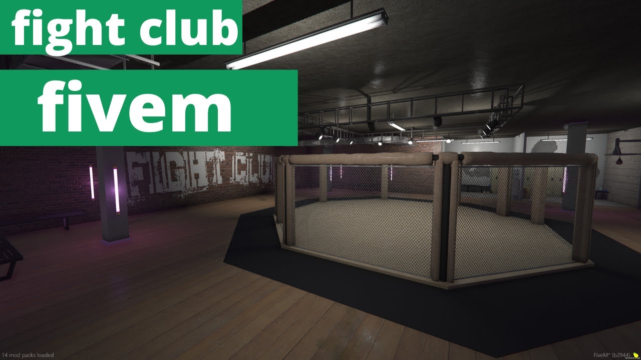 fight club fivem Interior & map for FIVEM MLO | GTA V - YouTube