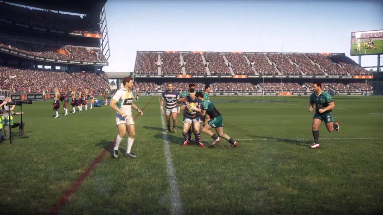 Rugby League Live 3 - Roosters Career (9's Final Round 1) - YouTube