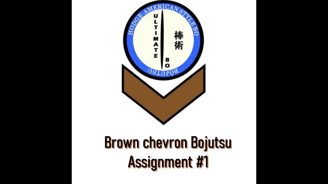 Assignment #1 Brown chevron Bojutsu - Bunkai Bo Kata 2 - YouTube