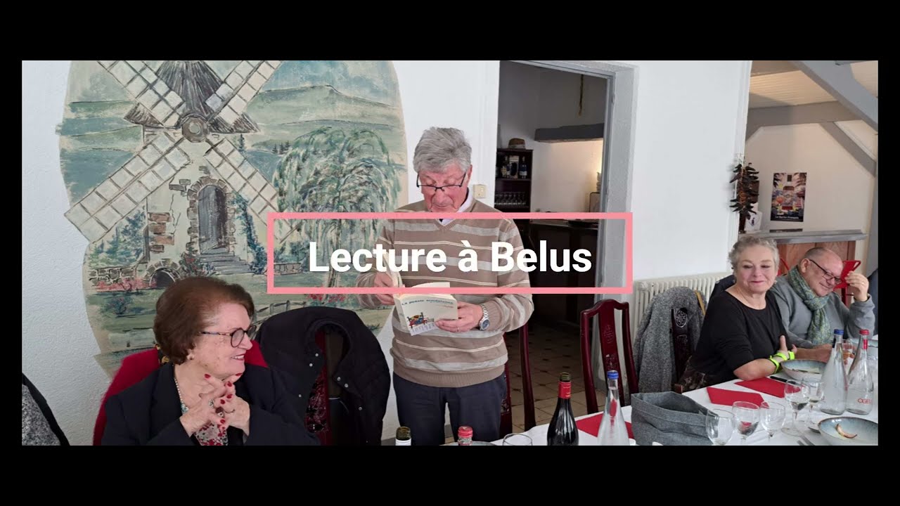 Lecture à Belus 2024 2 - YouTube