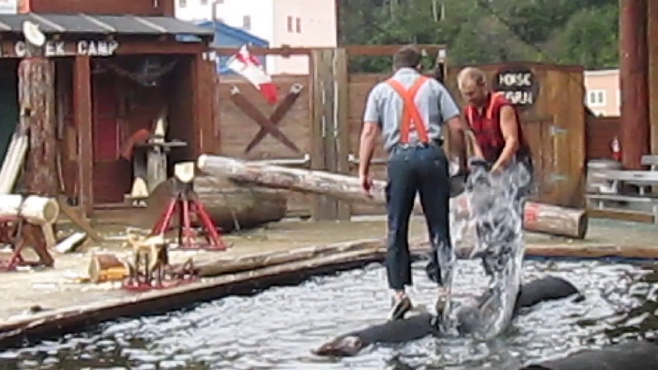 Log Rolling Demonstration - YouTube