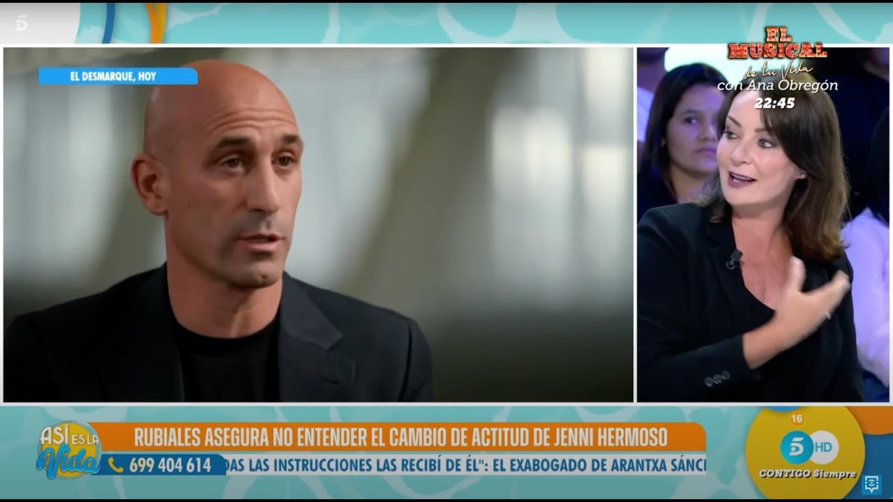 Luis Rubiales ENTREVISTA DE LA DIMISIÓN y su comunicación no verbal ...