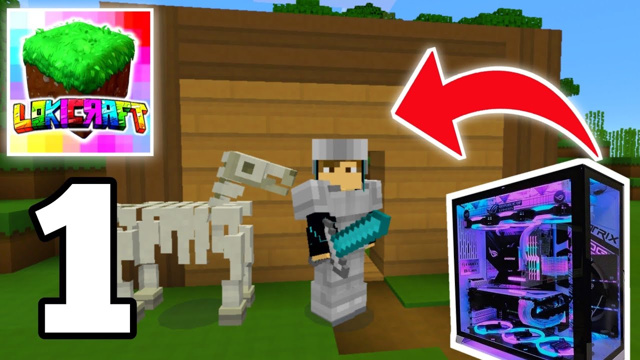 Lokicraft ON PC - SURVIVAL Gameplay Part 1 - The NEW Beginning!!! - YouTube