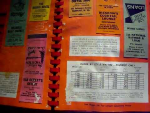 1950s Superior Match Co. Salesman Sampler Book, Great for Matchbook ...