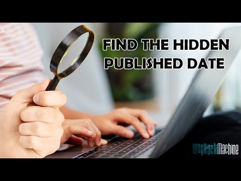 How to Find the Hidden Published Date of Any Online Article Easily