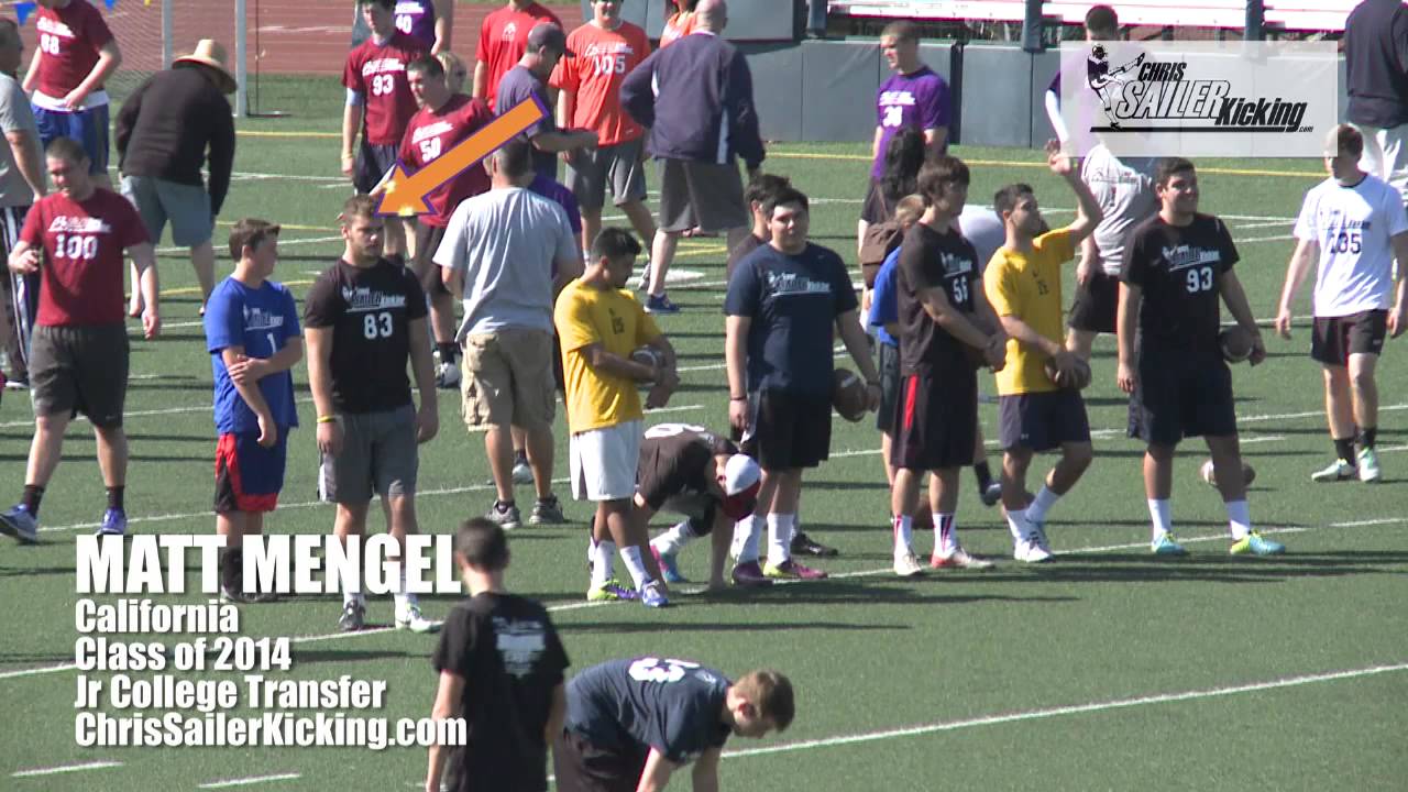 Matt Mengel - Kicker - YouTube