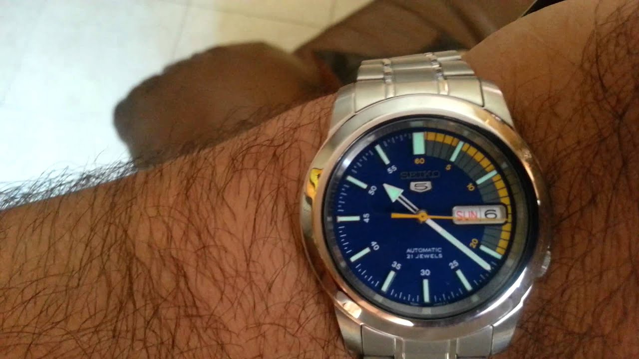 My Seiko 5 Snkk27 - YouTube