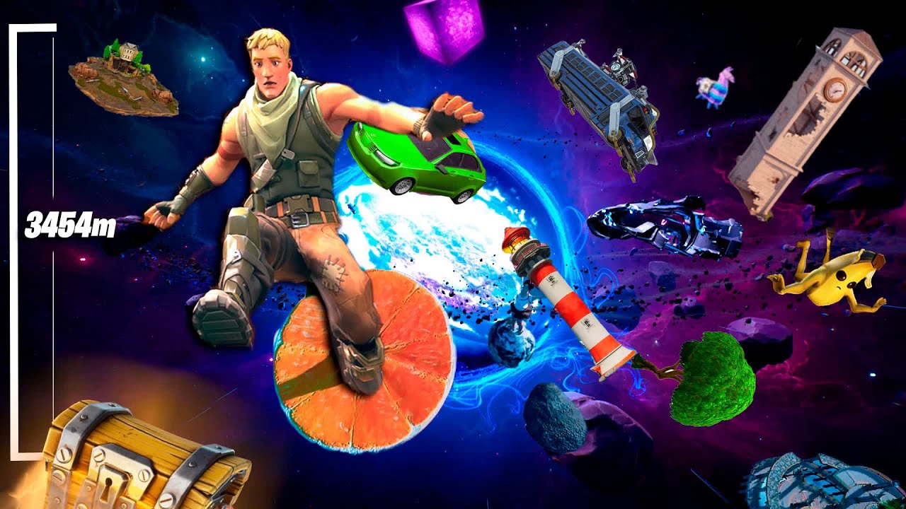 Trying Fortnite only up! - YouTube