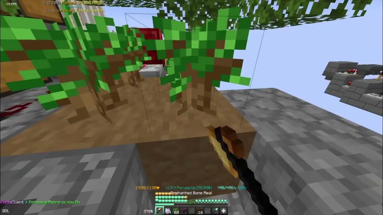 SkyMod all in one Hypixel Skyblock Mod | Auto Foraging #hypixelskyblock ...