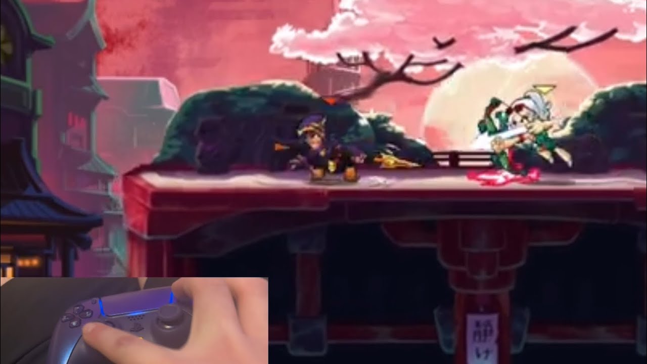 Playing Brawlhalla with ONE HAND Challenge - YouTube