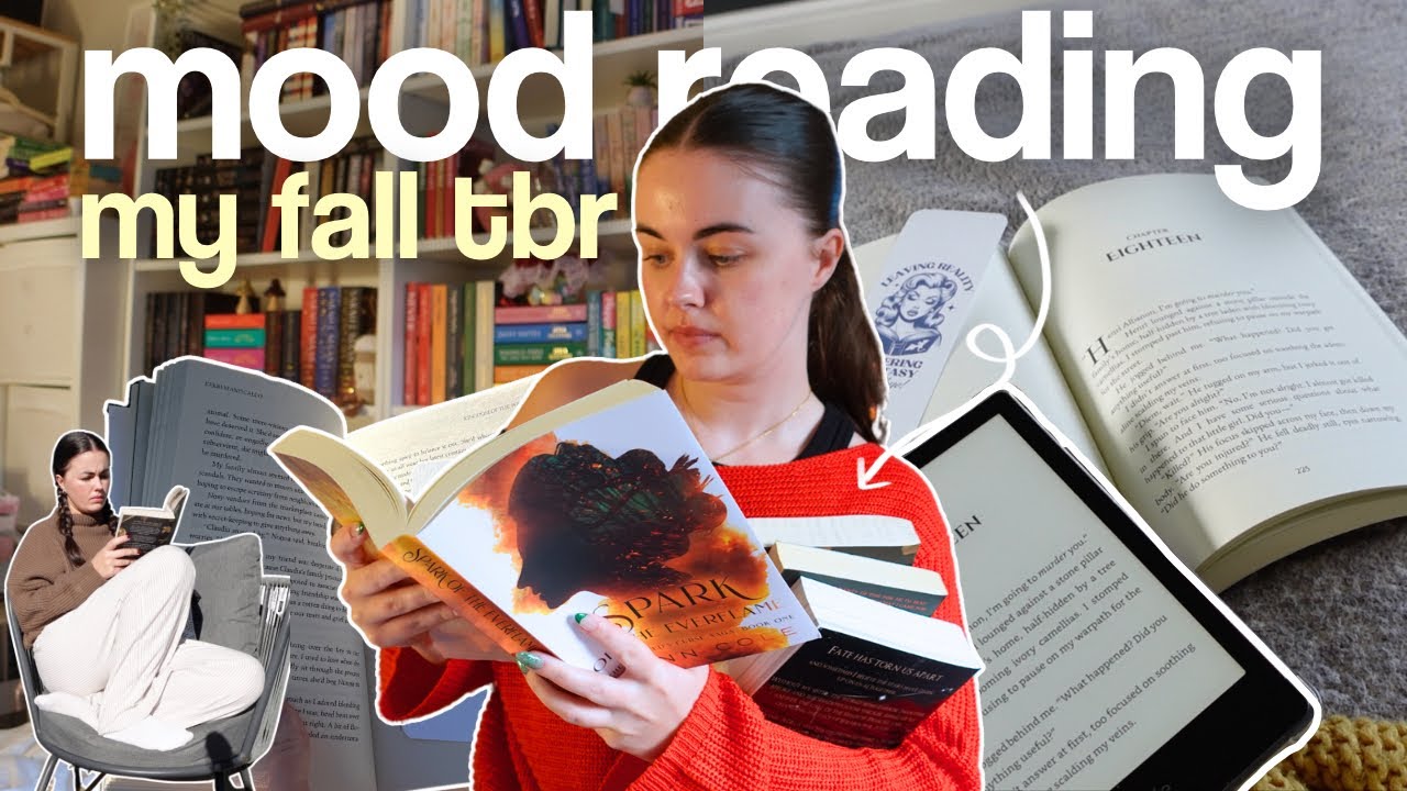 mood reading my fall tbr ☕️🪵 | spoiler free reading vlog - YouTube