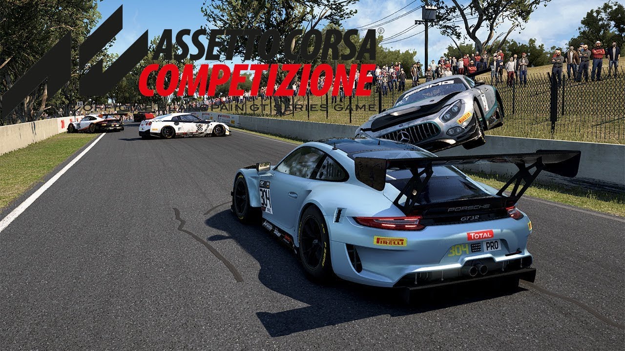 PC Sim Racing Skills: Assetto Corsa Competizione Track Practice! - YouTube