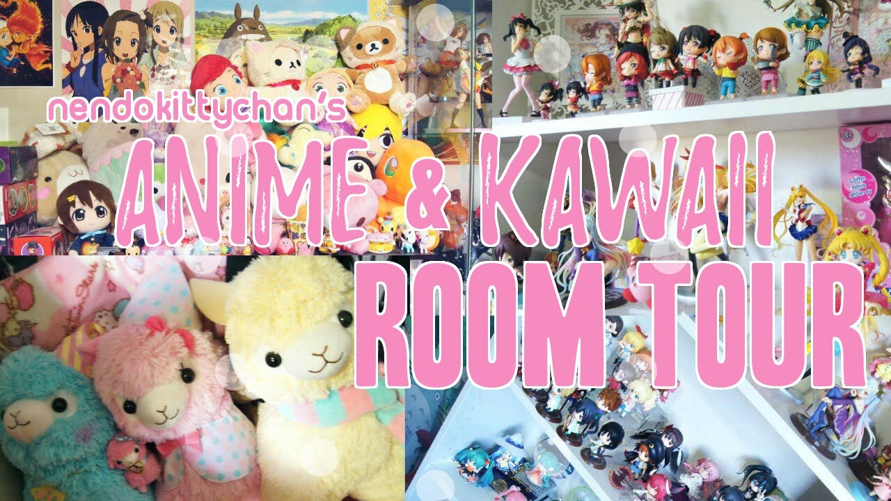 Kawaii/Anime Room Tour! ♡ + My Figure/Nendoroid Collection! - YouTube