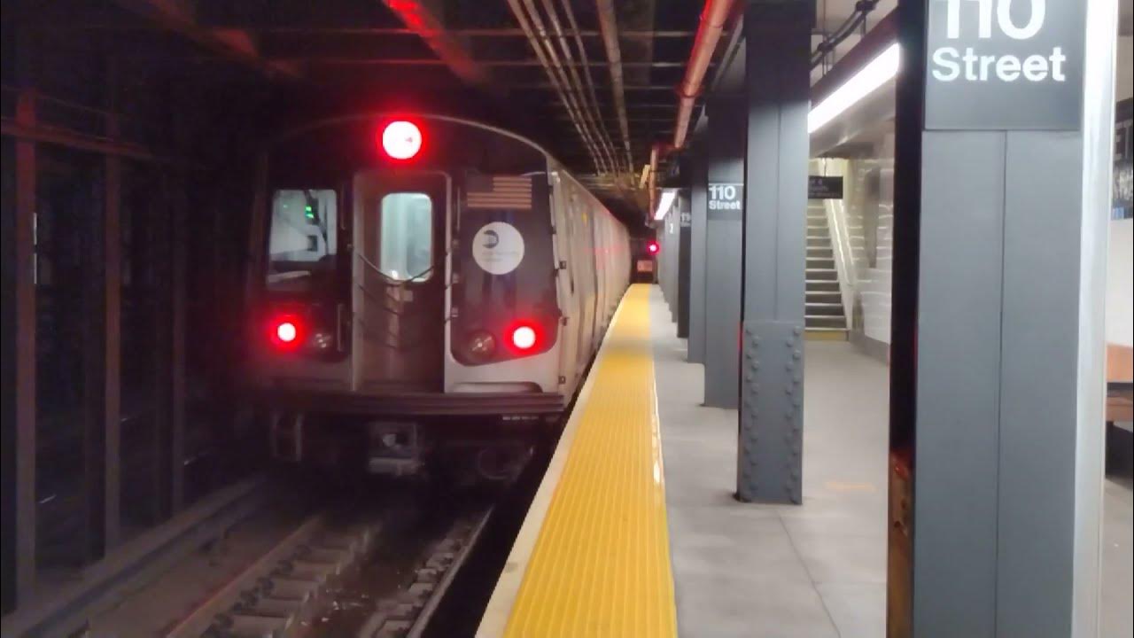 IND 8th Avenue Line: (A) (B) (C) (D) Trains At 110th Street-Cathedral Parkway (R46, R68, R68A ...
