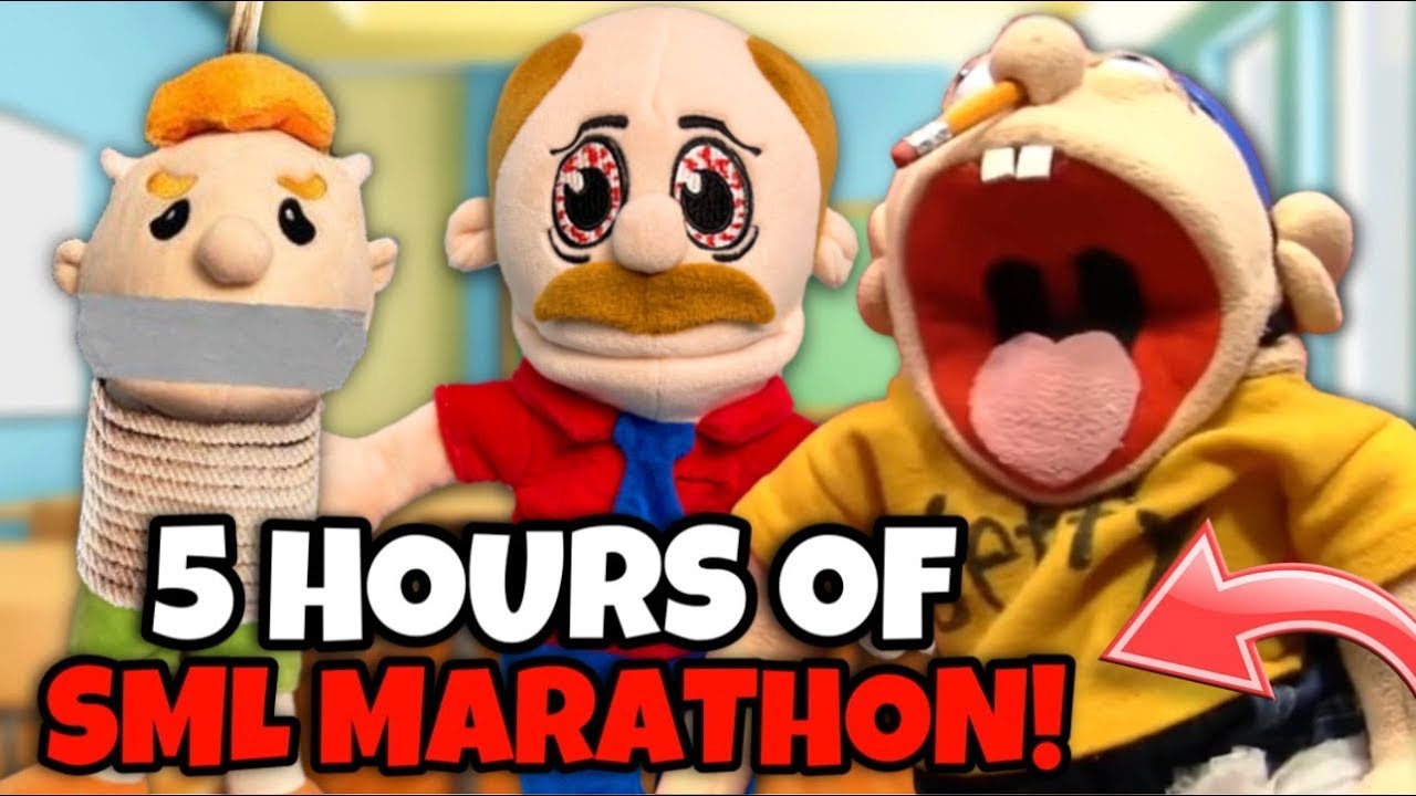 *5 HOURS* OF SML MARATHON! (FUNNIEST JEFFY MOVIES) - YouTube