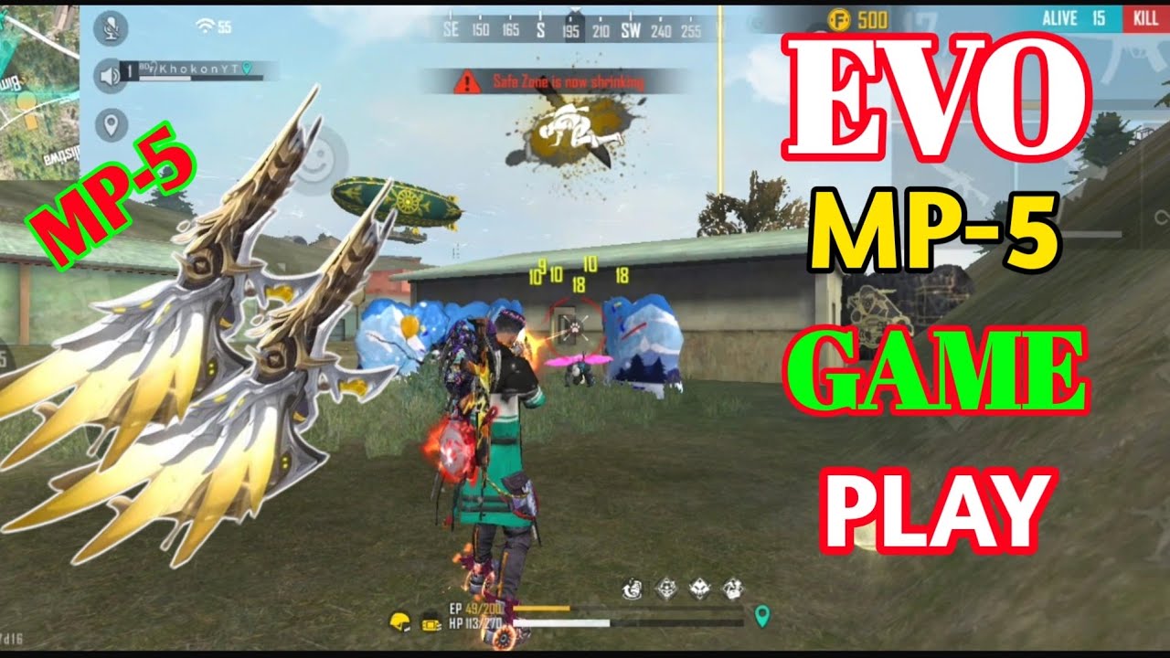 New Evo MP5 Gun Skin🔥MP5 Gun Skin Good Or Bad? Full Gameplay Bdf Khokon ...