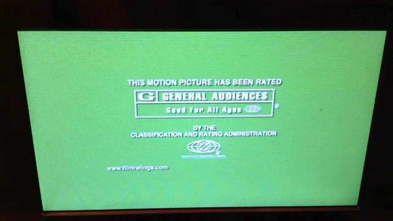 Rare MPAA G Bumper - YouTube