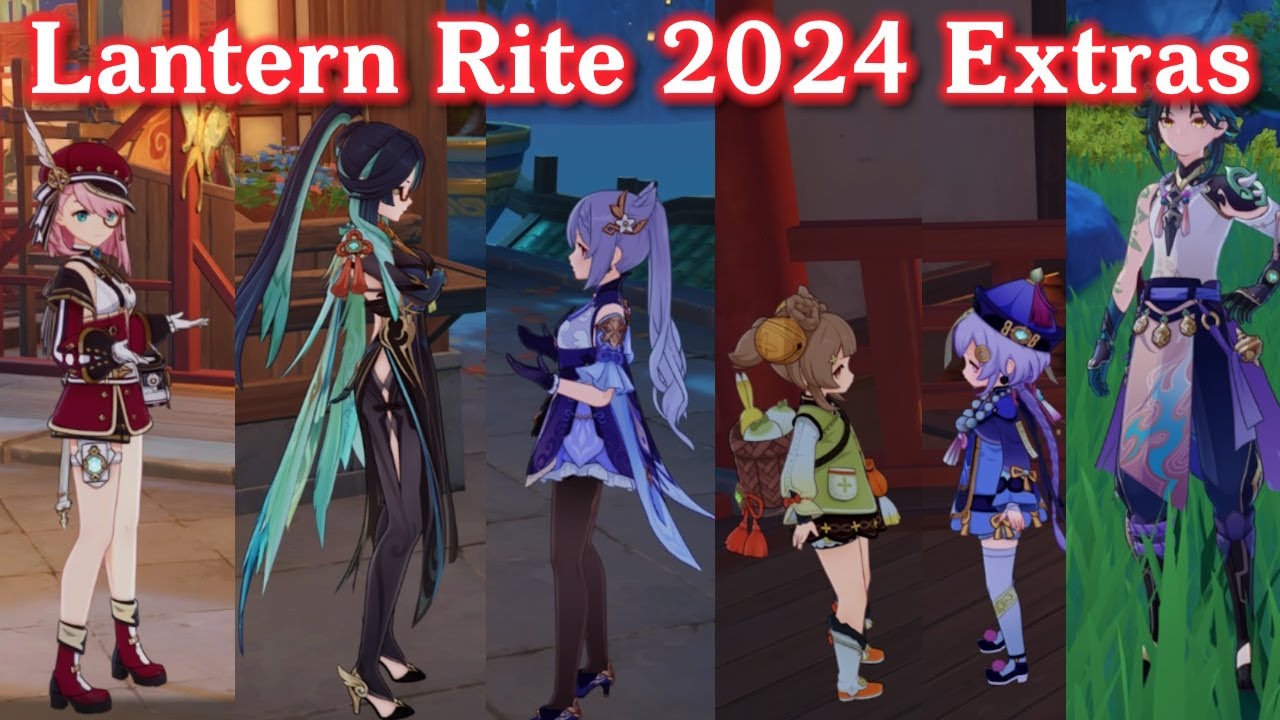 Lantern Rite 2024 Extra Character Locations and Dialogue (Day 3) - YouTube