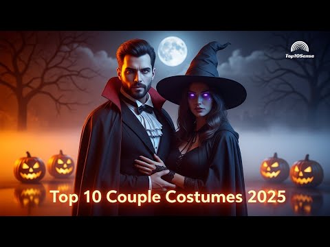 Top 10 Halloween Costumes for Couples 2025 | Trendy, Spooky & Romantic