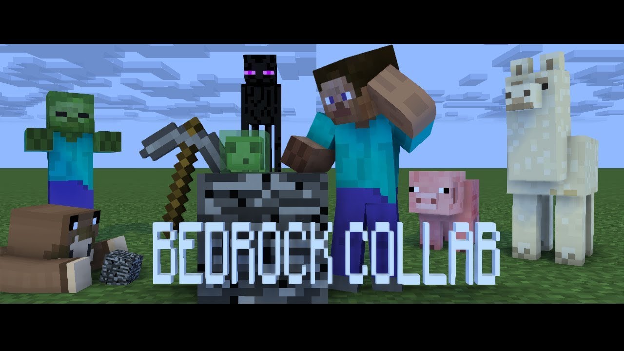 BEDROCK COLLAB - animasi [mine imator] - YouTube