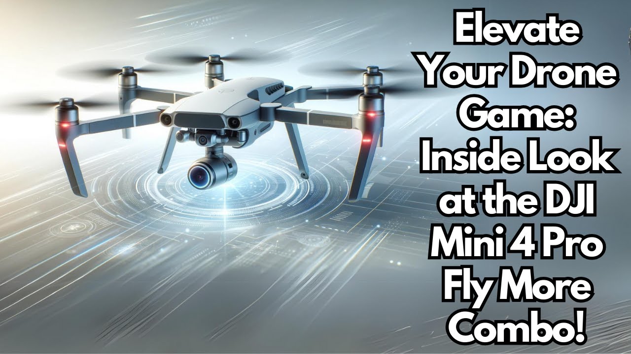 🚁 Elevate Your Drone Game Inside Look at the DJI Mini 4 Pro Fly More ...