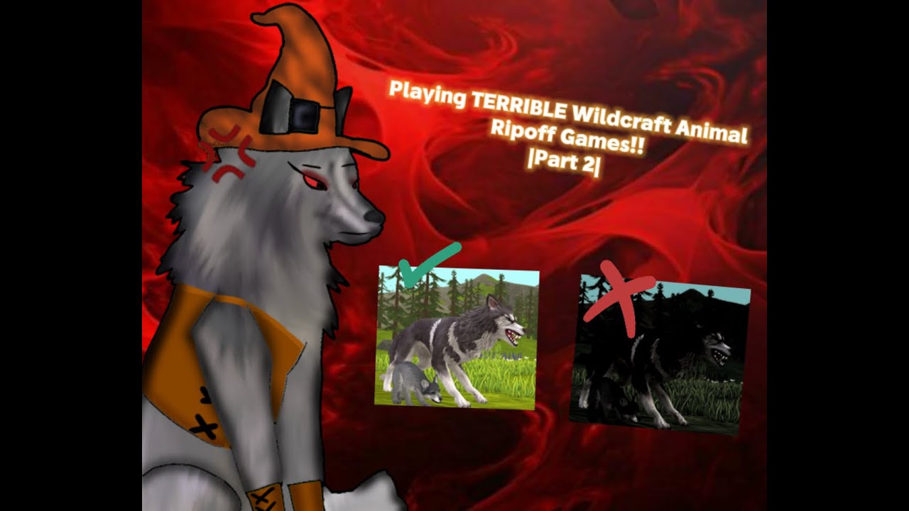 Playing TERRIBLE Wildcraft Animal Rip-off Games!! |Part 2| - YouTube
