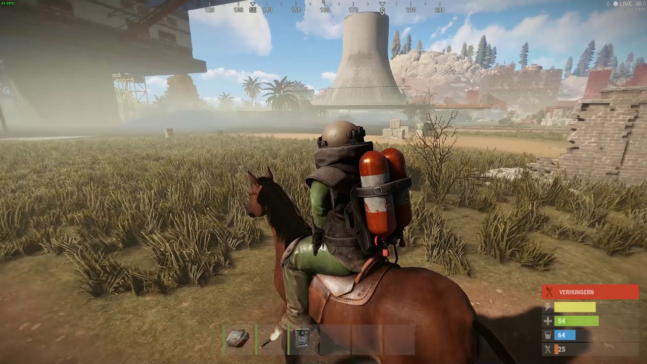 ride the horse in Rust - YouTube