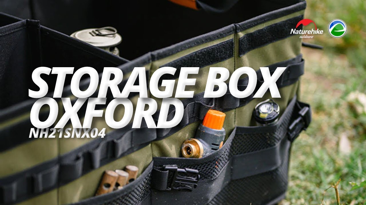 STORAGE BOX KAIN OXFORD NATUREHIKE (NH21SNX04) | OVERVIEW - YouTube