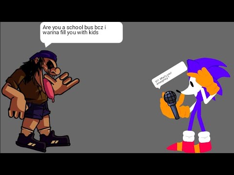 (FNF/DC2) Poop Warrior Sideview COLLAB - YouTube