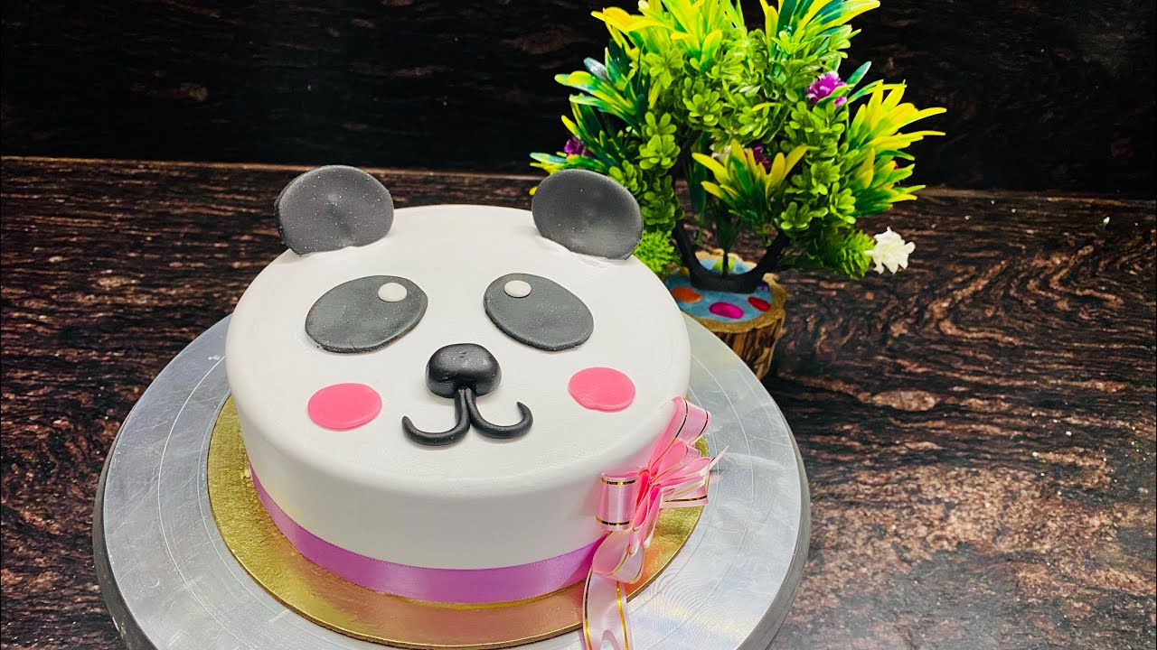 How to make panda cake | cute panda bear cake | panda cake | panda cake ...