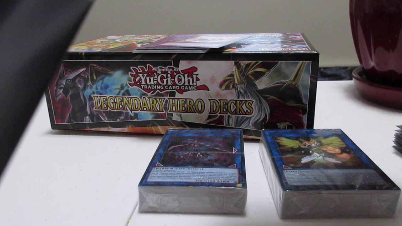 Yugioh Legendary Hero Decks - YouTube