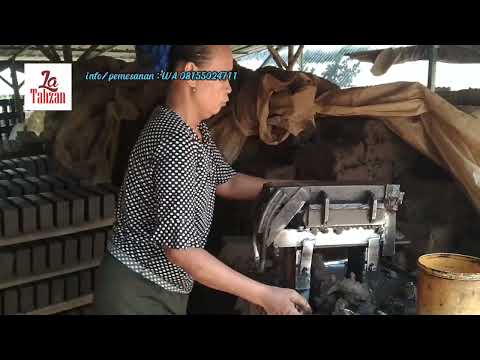 BATA PRESS MRH!!! PROSES PRODUKSI(PENCETAKAN) BATA PRESS MRH 🧱🧱🧱 - YouTube
