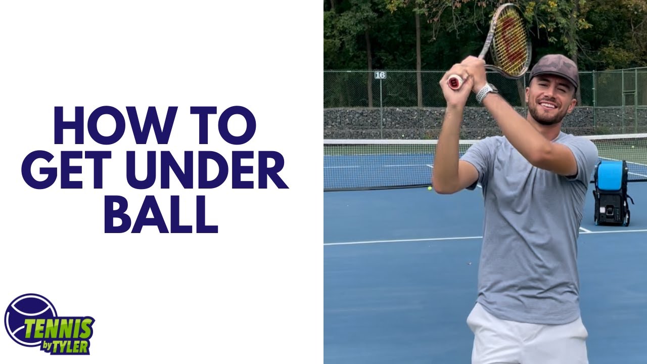 How To Get Under The Ball: Full Online Tennis Lessons - YouTube
