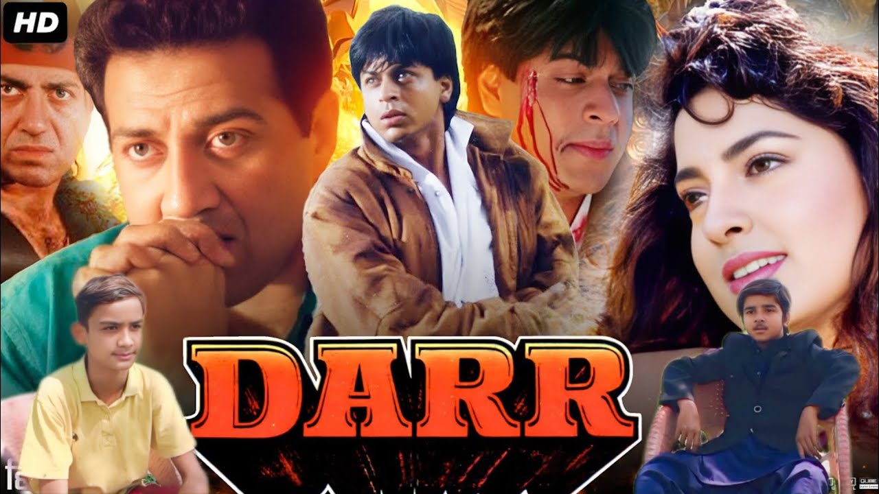 Darr(1993)|Sharukh Khan|Sunny Deol Dialogue|Darr movie Best scene ...
