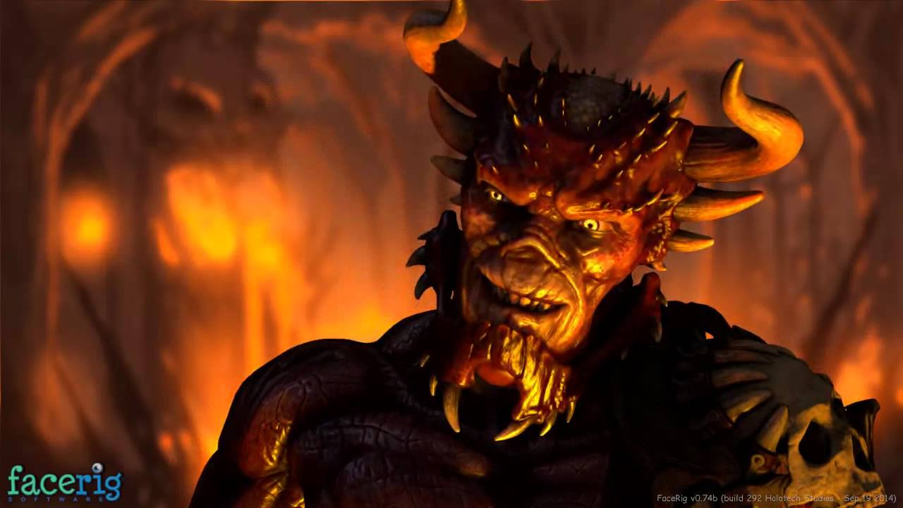 Evil Demon Stration facerig YouTube evil-demon-stration-facerig-youtube