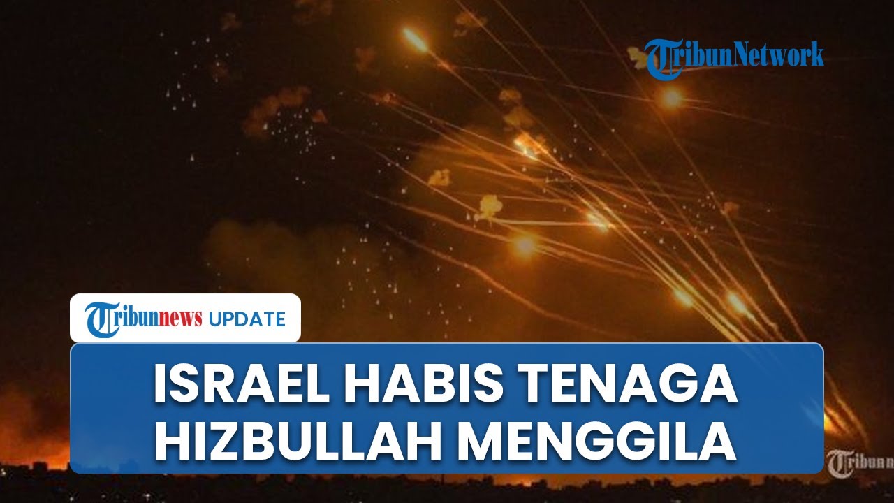 Rangkuman Israel-Hamas: Kiamat Zionis! 500 Rudal Hizbullah Hanguskan ...