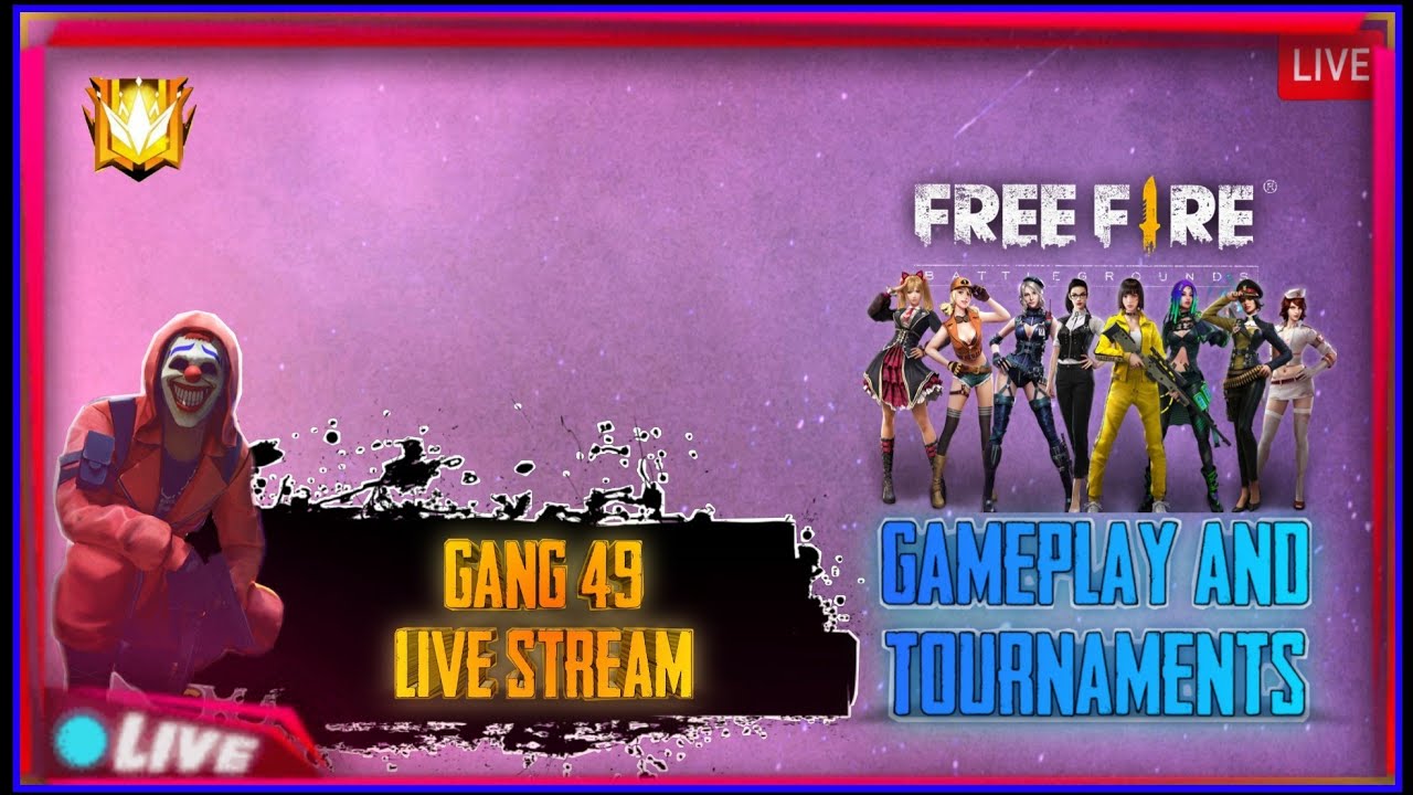 Watch me stream Free Fire GANG 49 INTERGUILD CS TOURNAMENT - YouTube