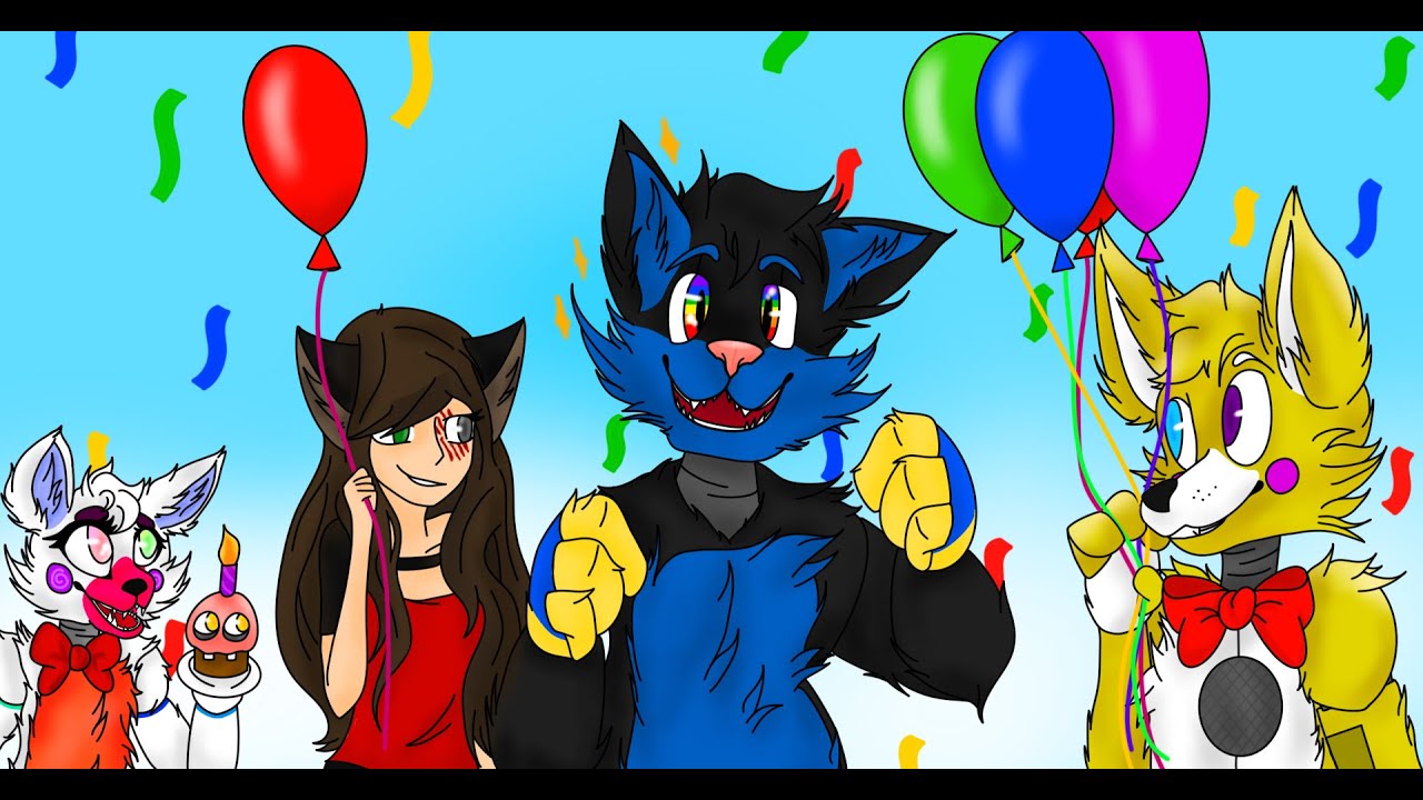 (Tails Fnaf Pizzeria) Kirito's Birthday?! - YouTube