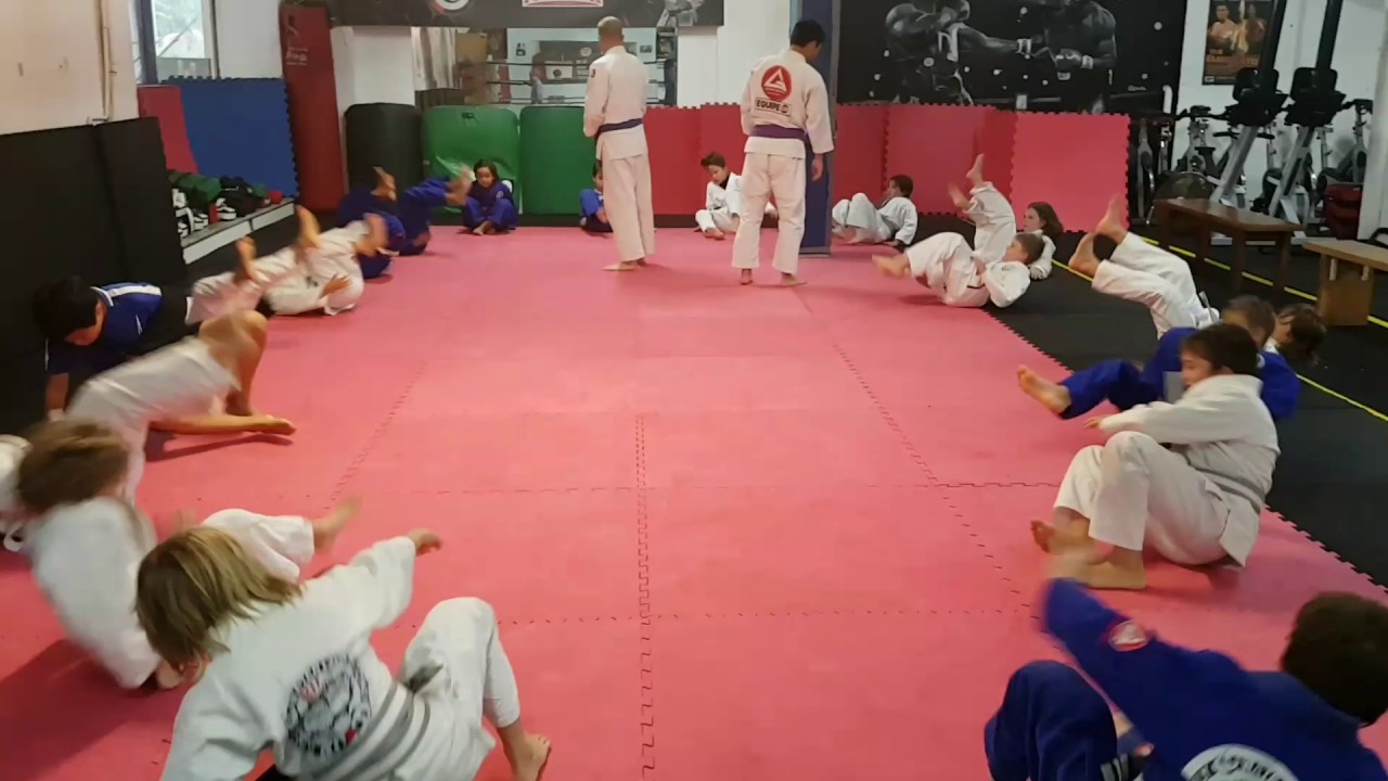 Manly Kids BJJ - Breakfalls - YouTube