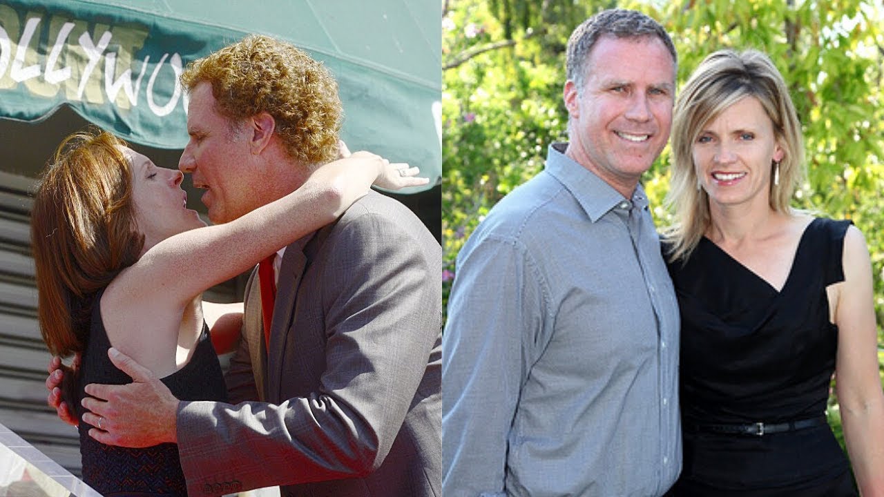 Will Ferrell Kissing His First And Last Girlfriend. - YouTube