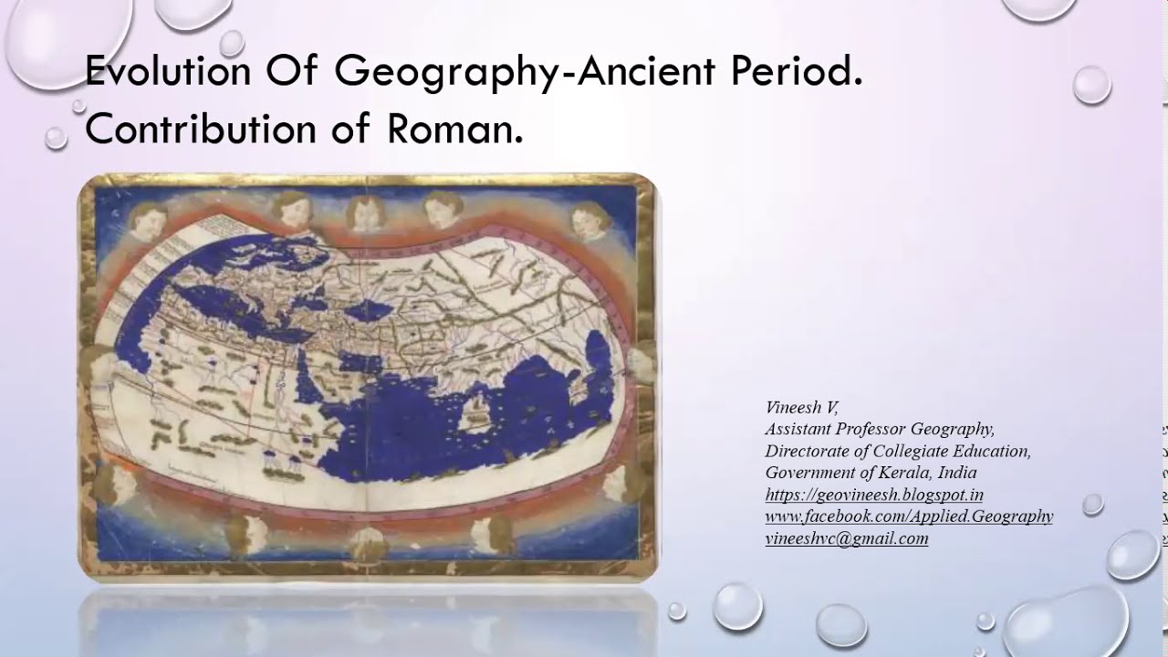 #Geography #Cartography. Evolution Of Geography-Ancient Period ...