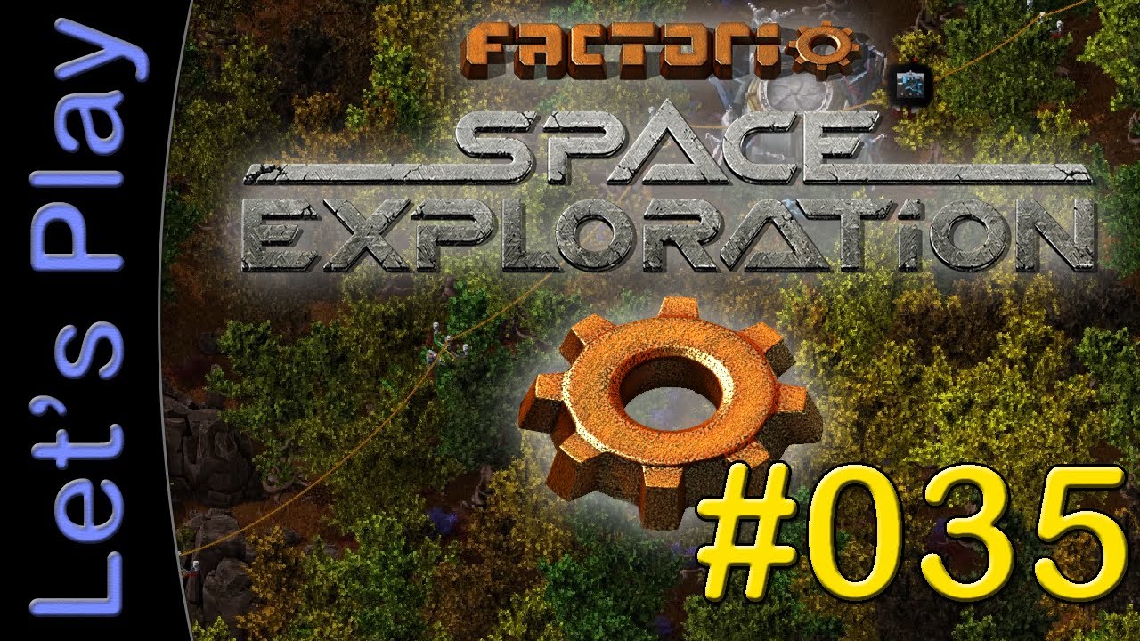 Let's Play Factorio Space Exploration #35 (Deutsch) - Etwas Optimierung und enormer Mauerbau ...