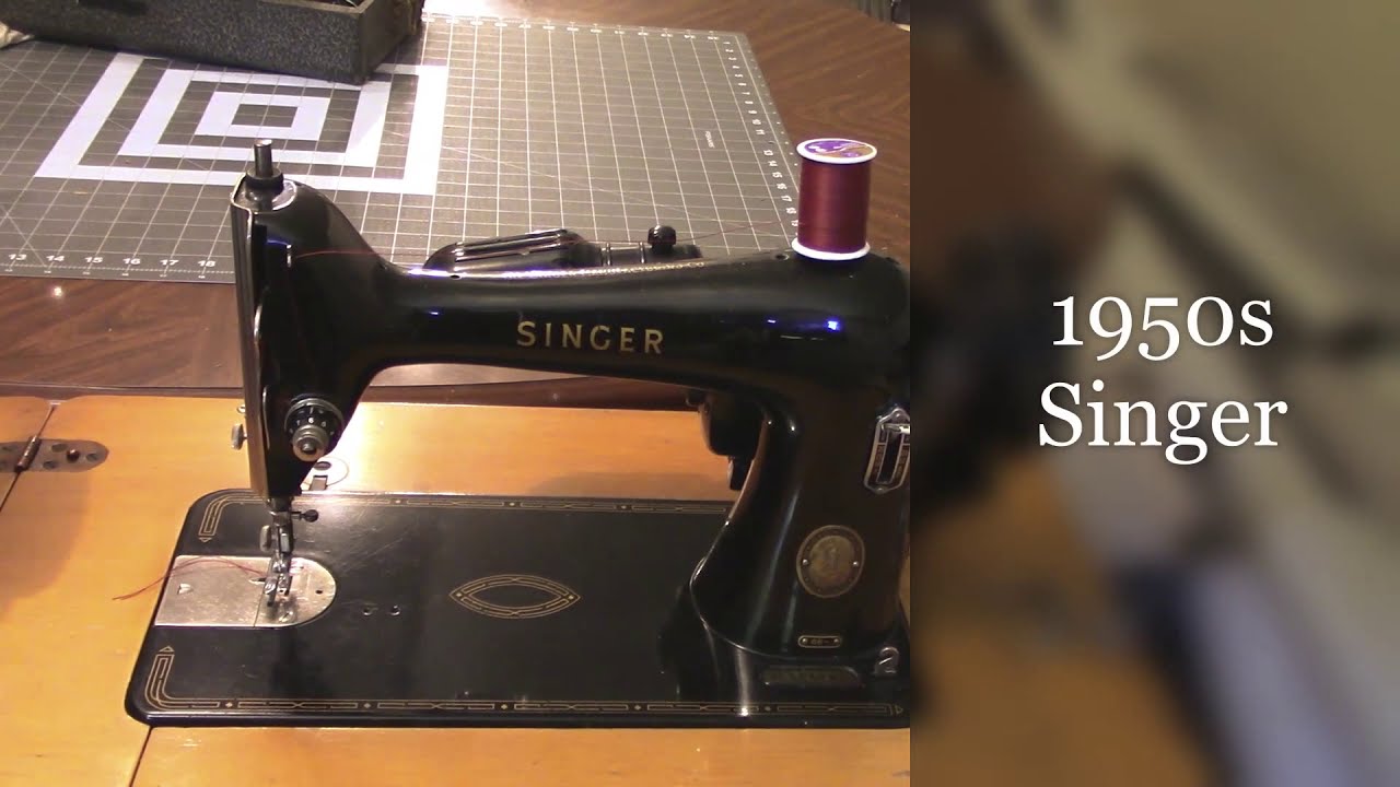 Four Singer Sewing Machines - An Overview - YouTube