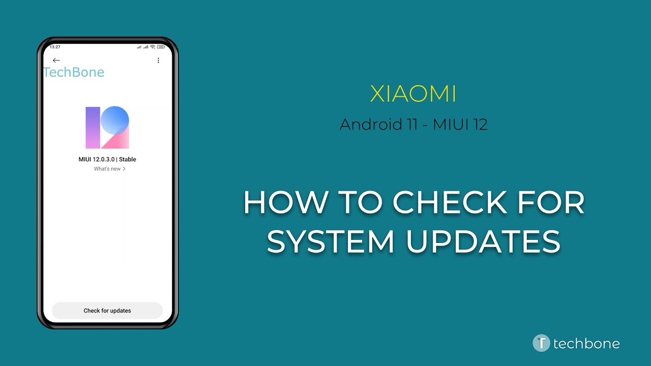 How to Check for System updates - Xiaomi [Android 11 - MIUI 12] - YouTube
