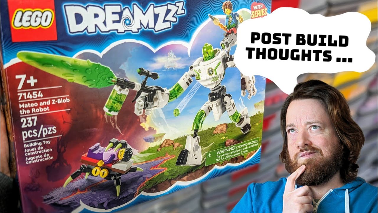 Lego Dreamzzz 71454: Mateo and Z-Blob the Robot. Post Build Thoughts ...