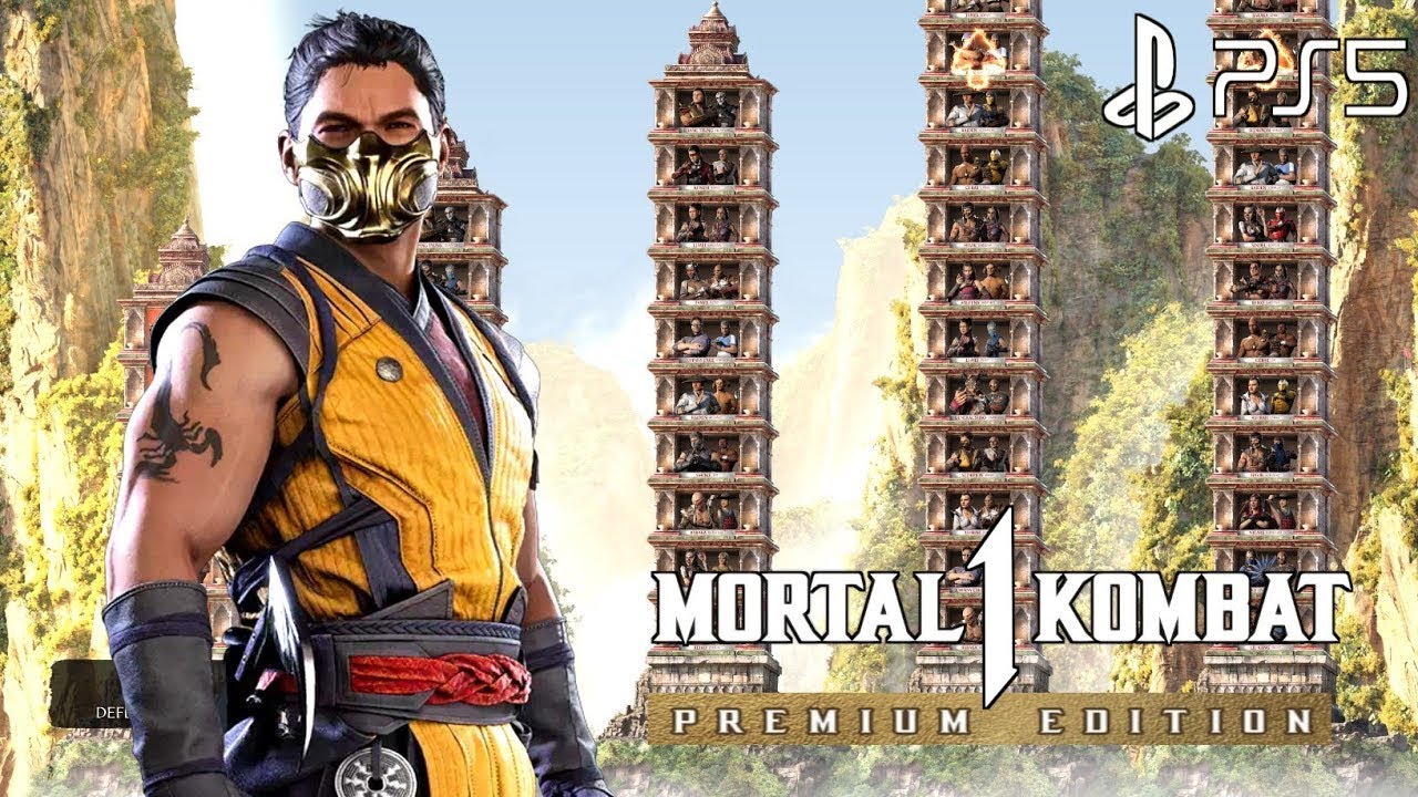 PS5 Mortal Kombat 1 Scorpion Gameplay MK1 | Mortal Kombat 1 Tower ...