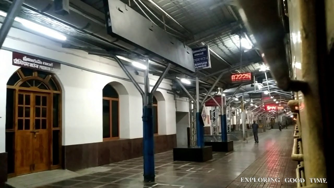 TRAIN DEPARTING FROM GUNTAKAL RAILWAY STATION - YouTube