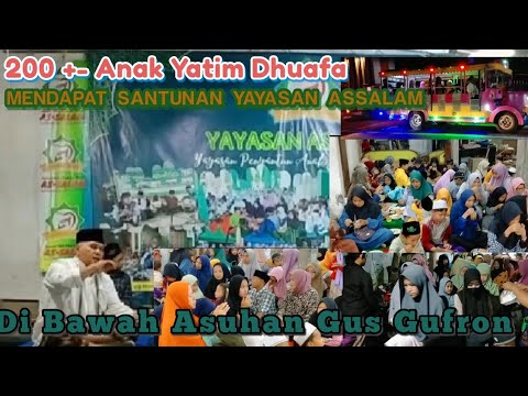 Plus Minus 200 Anak Yatim Dhuafa Mendapat Santunan dari Yayasan Assalam ...