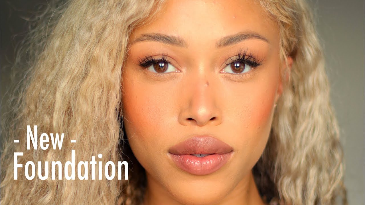 GRWM: Radiant Foundation Tutorial | LEESA - YouTube