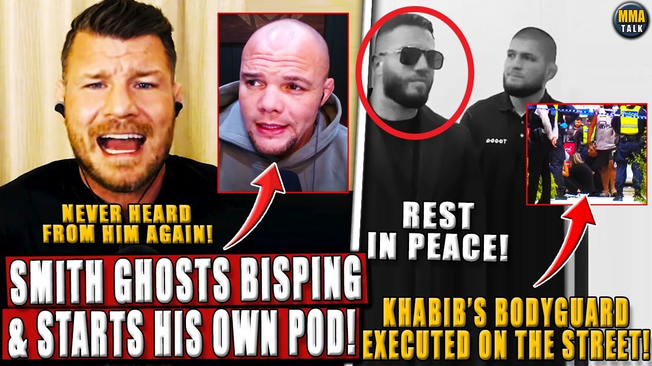 Anthony Smith GHOSTS Michael Bisping & LEAVES BYM Podcast! Khabib's ...
